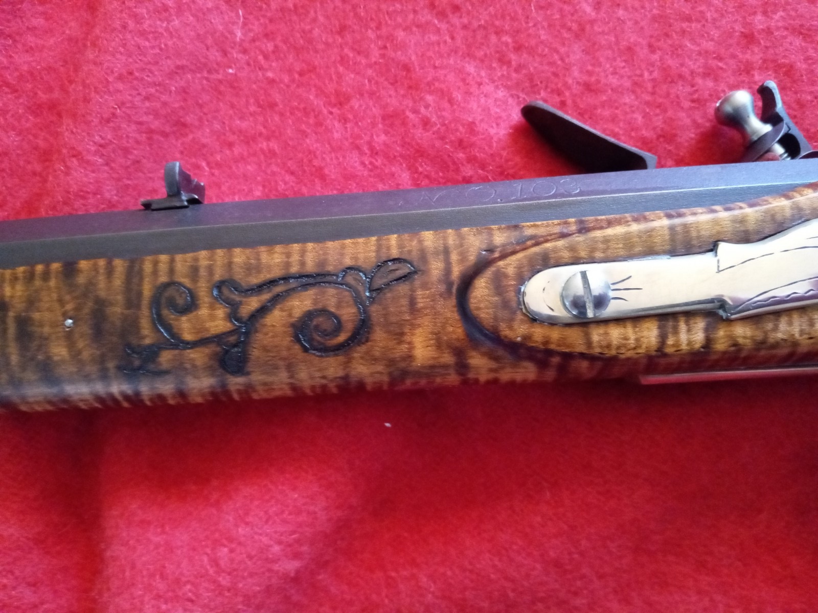 German Silver Kentucky Long Rifle – Contemporary Longrifle Association
