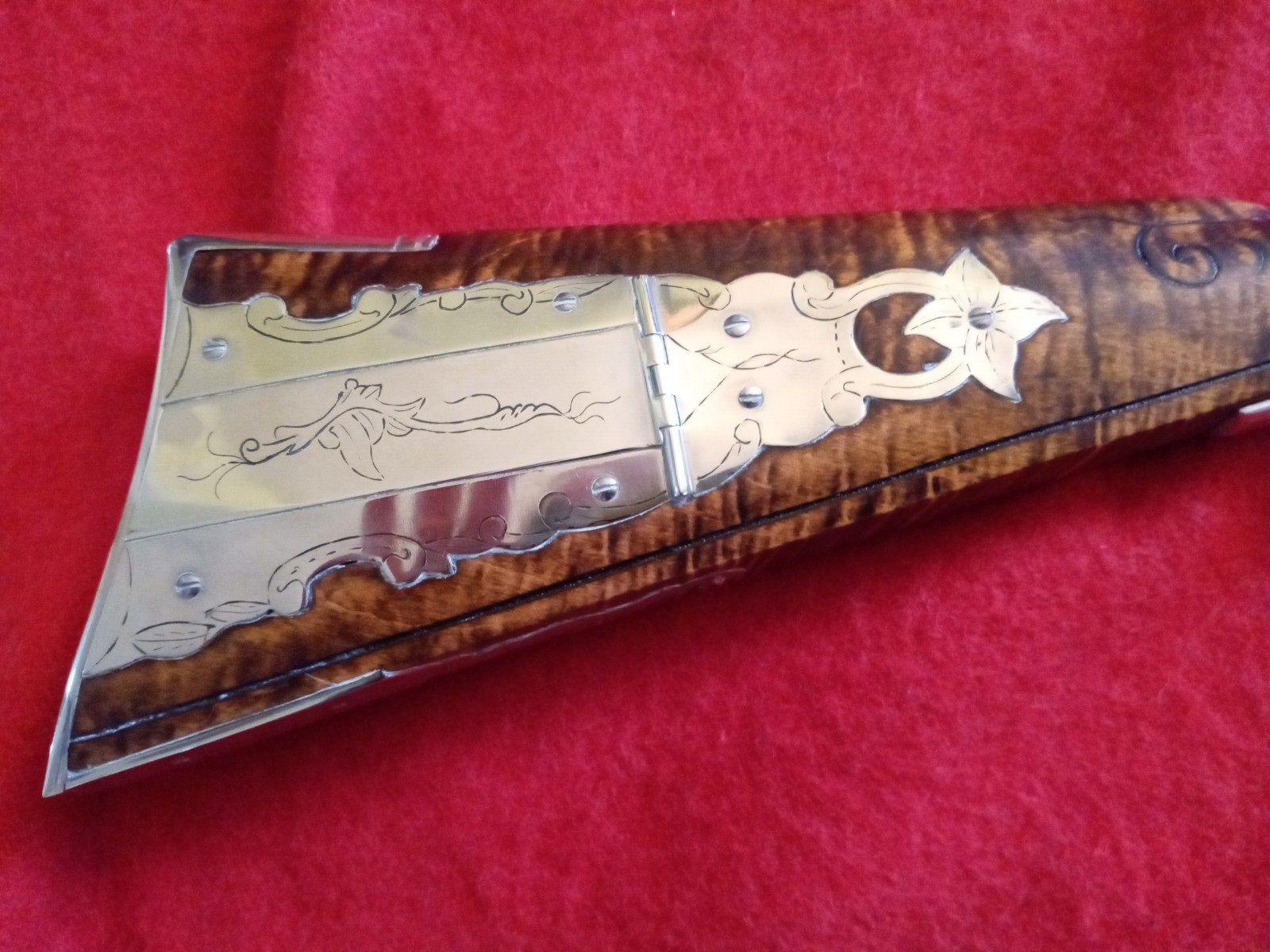 German Silver Kentucky Long Rifle – Contemporary Longrifle Association