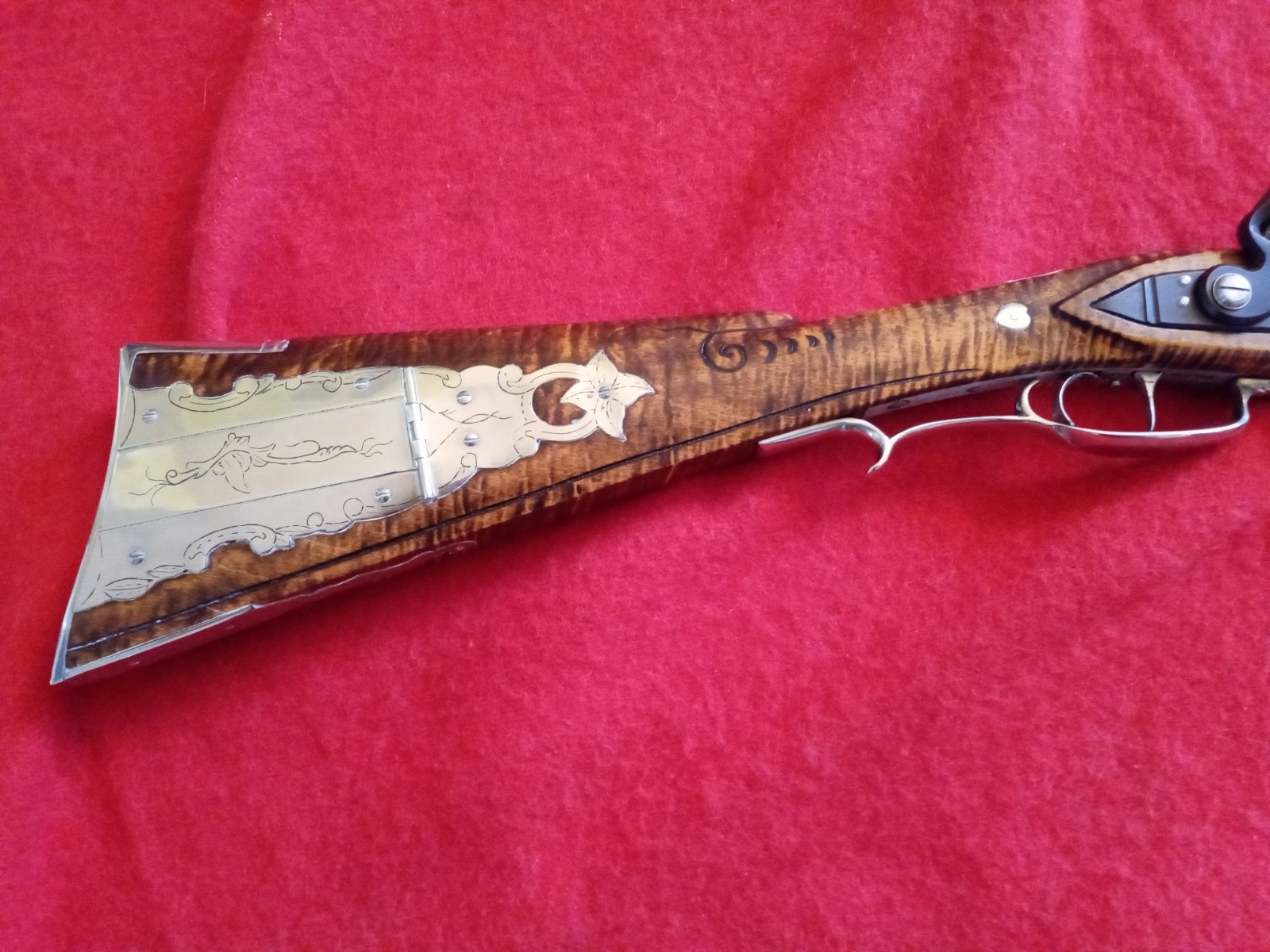 German Silver Kentucky Long Rifle – Contemporary Longrifle Association