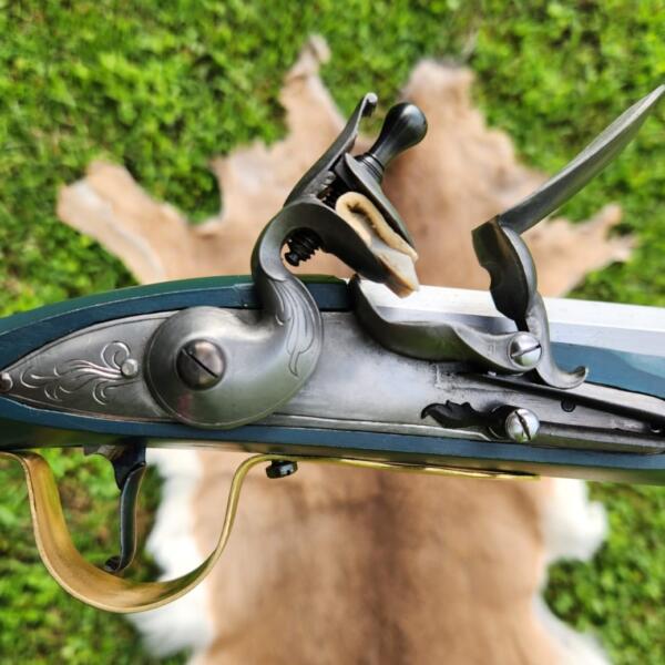 *SOLD* Painted English “Carolina” Trade Gun (1740-1760) – Contemporary ...