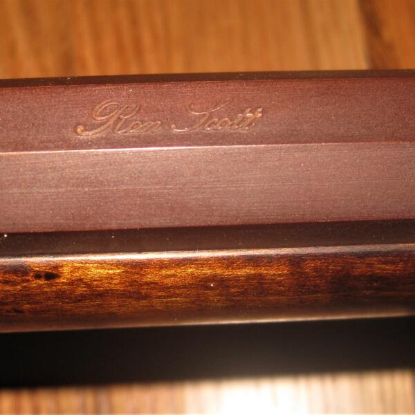 Ron Scott Custom Lancaster Rifle, Swamped Getz Barrel, Ron Long ...