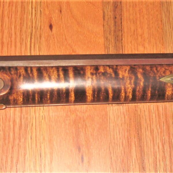 Vintage 45 caliber Vincent rifle by Leonard Meadows, Bob Roller lock ...