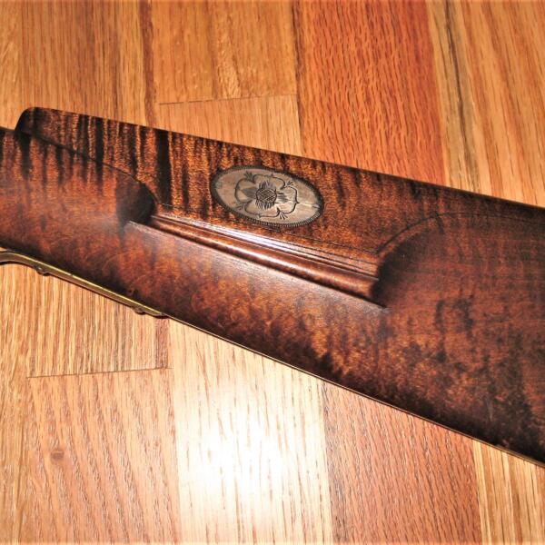 Vintage 45 caliber Vincent rifle by Leonard Meadows, Bob Roller lock ...