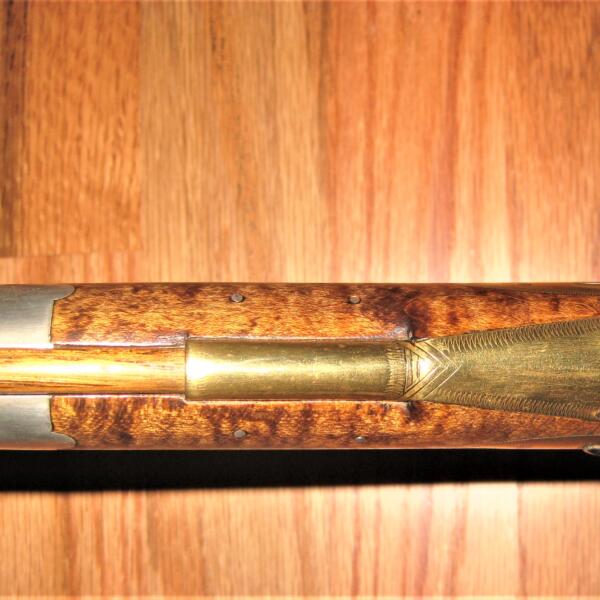 Vintage 45 caliber Vincent rifle by Leonard Meadows, Bob Roller lock ...