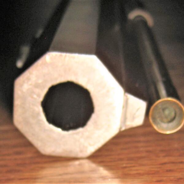 Vintage 45 caliber Vincent rifle by Leonard Meadows, Bob Roller lock ...