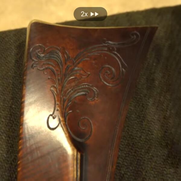 Homer Dangler flint rifle – Contemporary Longrifle Association