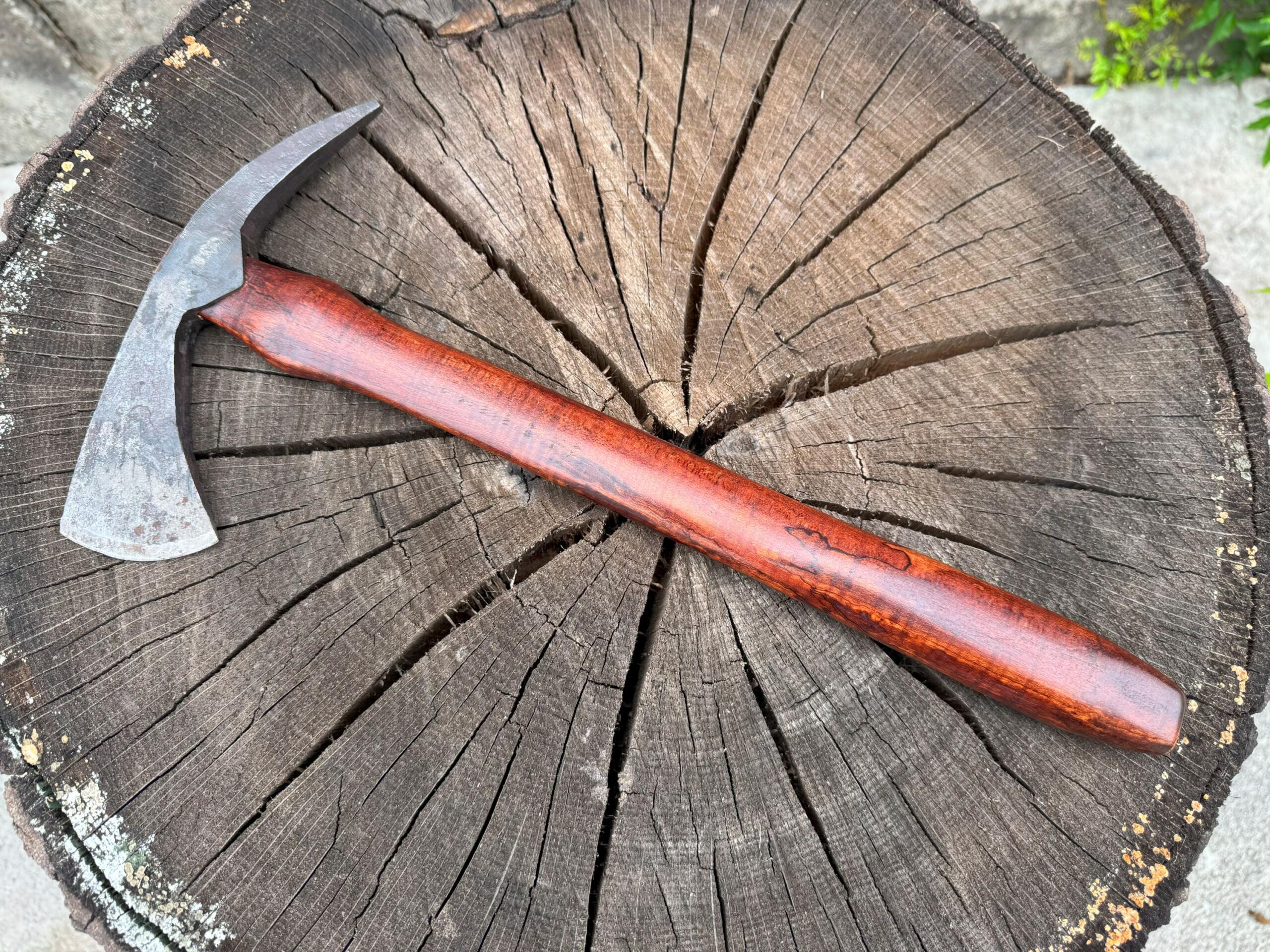 Wrought Iron Spike Axe by Clay Smith – Contemporary Longrifle Association