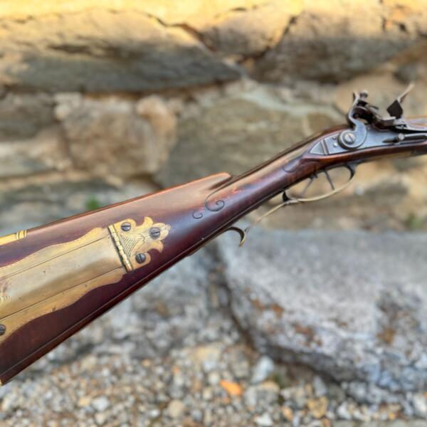 Unsigned Jacob Dickert Rifle 54 cal – Contemporary Longrifle Association
