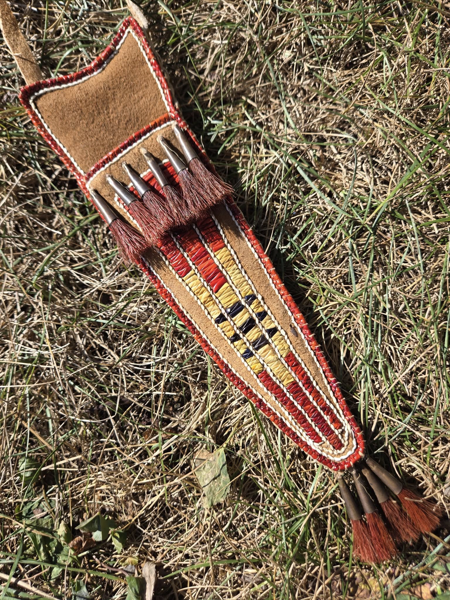 Quilled Sheath, $465.00 – Contemporary Longrifle Association