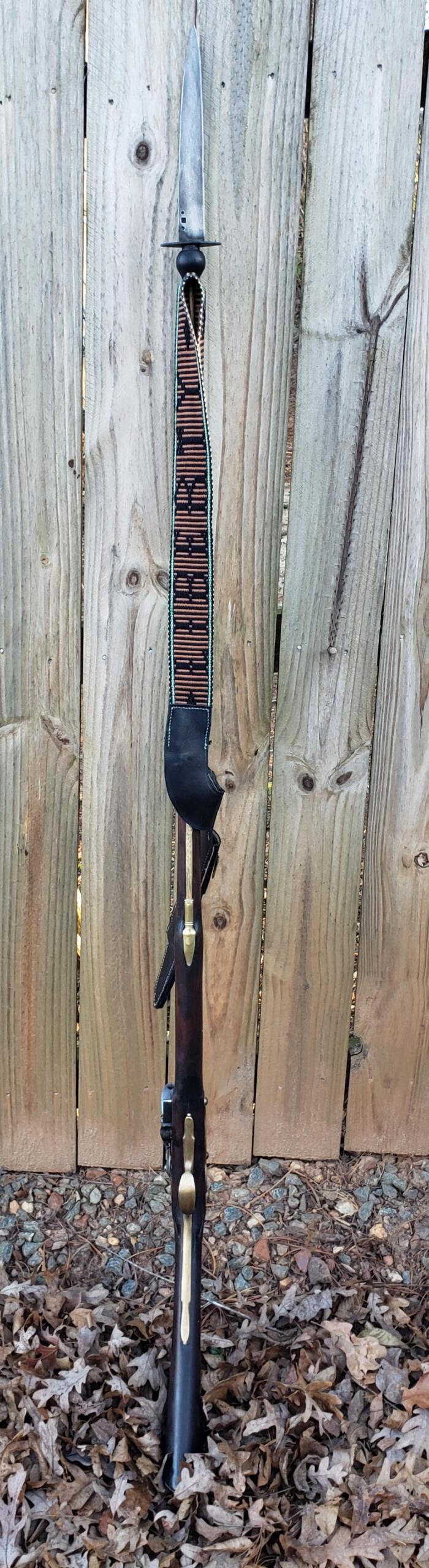 12 Gauge Colonial Fowler/Musket with Bayonet – Contemporary Longrifle ...