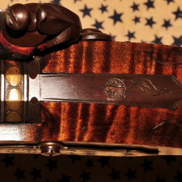 Mike Cox Gunsmith Long Barrel Flintlock 42″ – Contemporary Longrifle ...